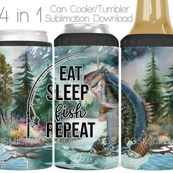 Eat Sleep Fish - Etsy