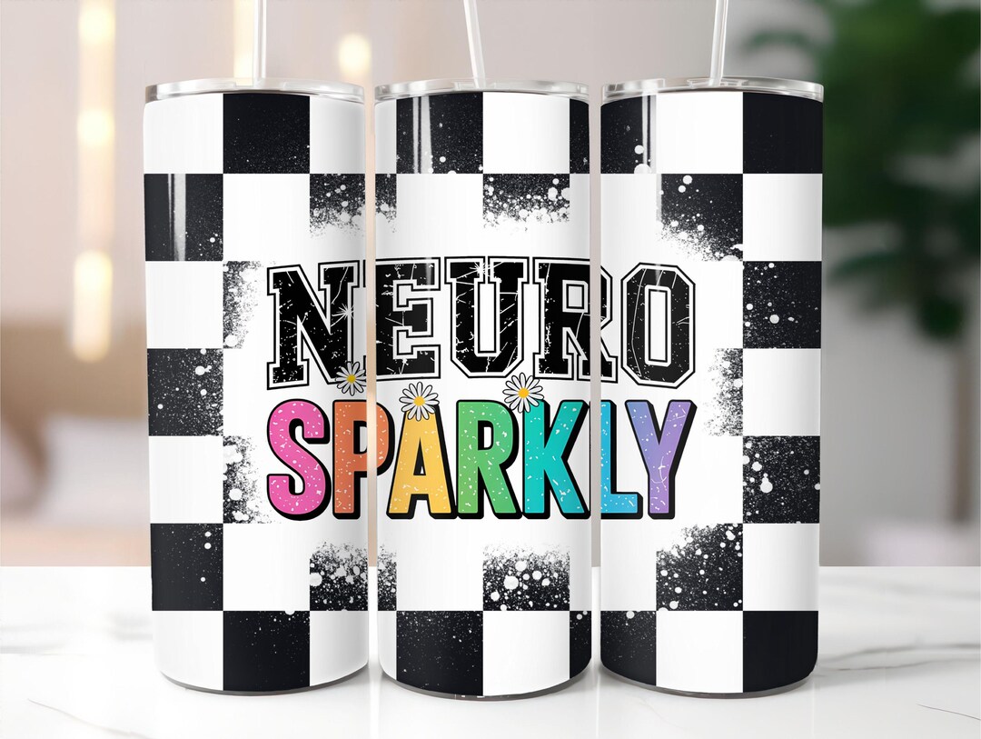 Autism Awareness Tumbler Wrap Sublimation Png 20oz Skinny ...