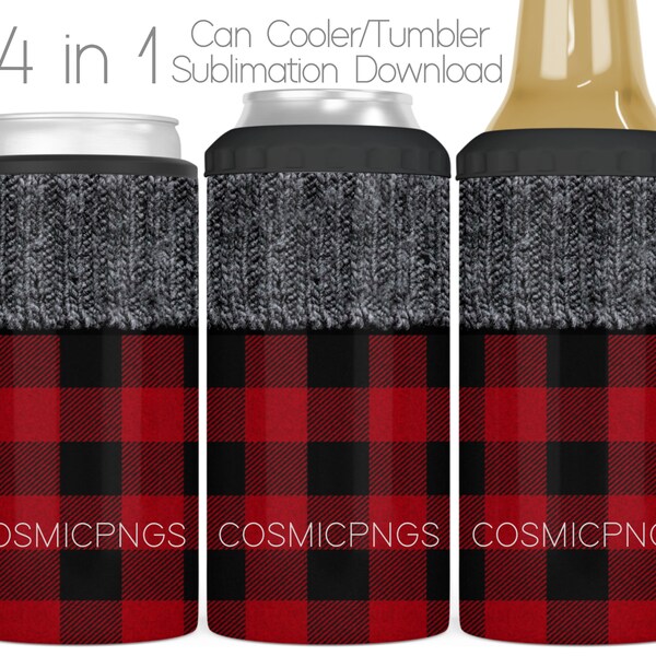 Buffalo Plaid Cups - Etsy