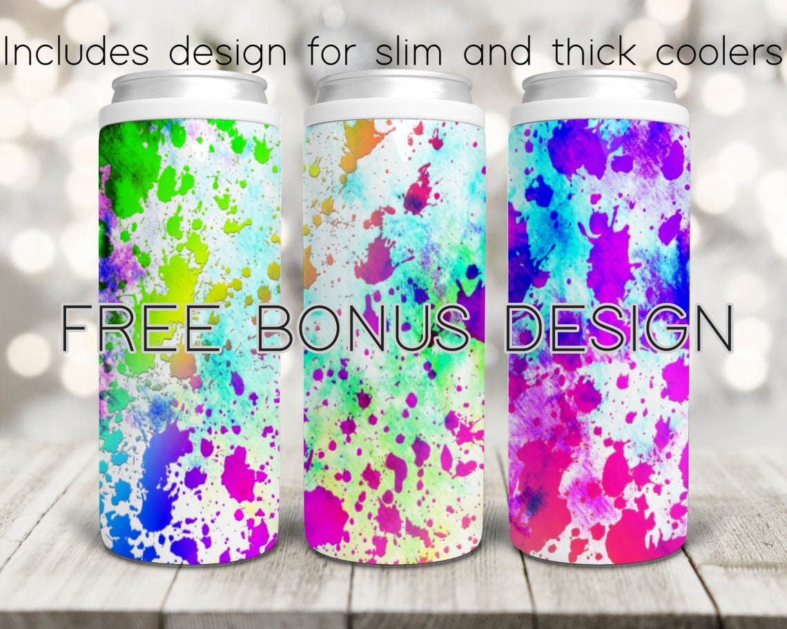 Sassy 12oz Can Cooler Wrap PNG Slim & Thick Duozie Sublimation - Etsy