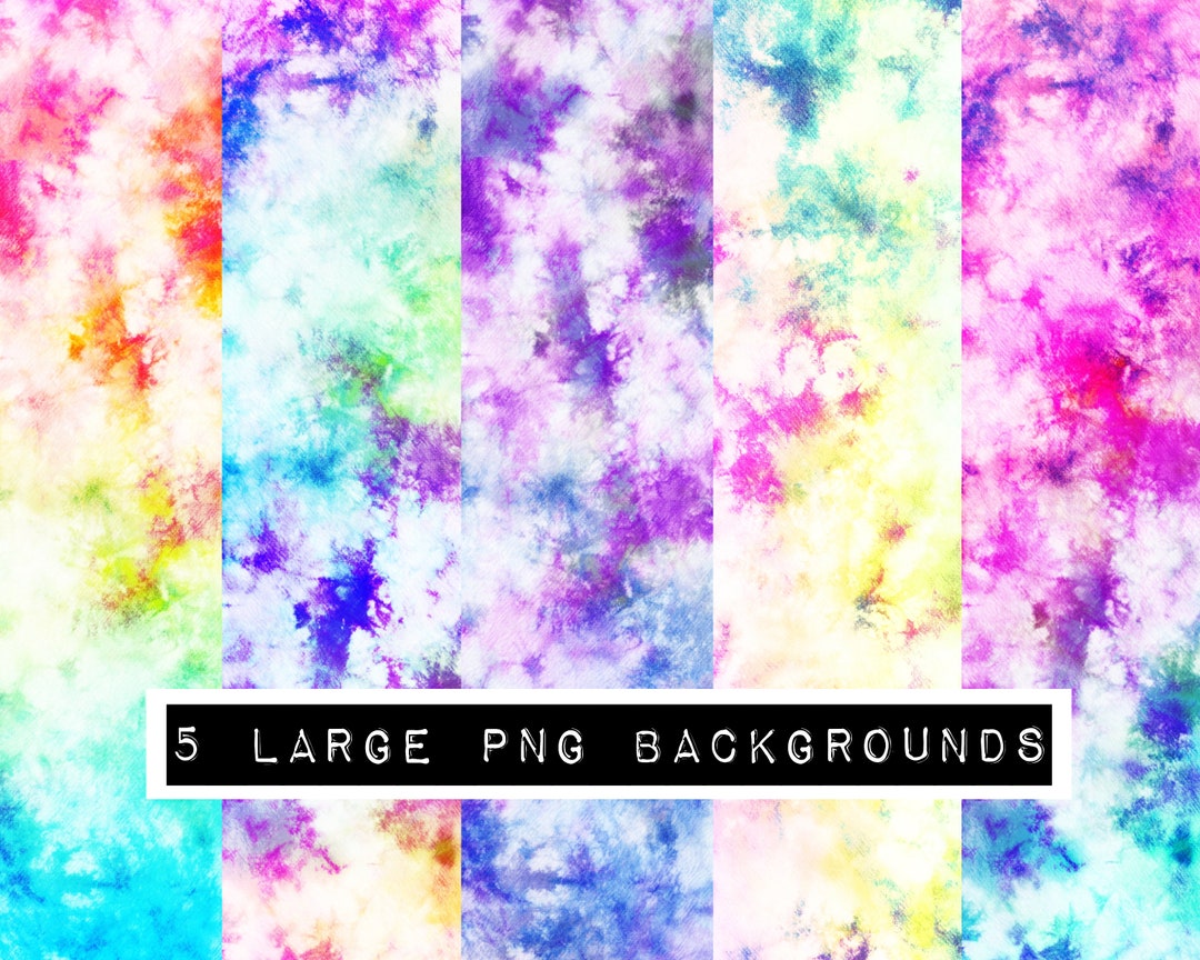 Watercolor Tie Dye Sublimation Background Colorful Rainbow Tie Dye ...