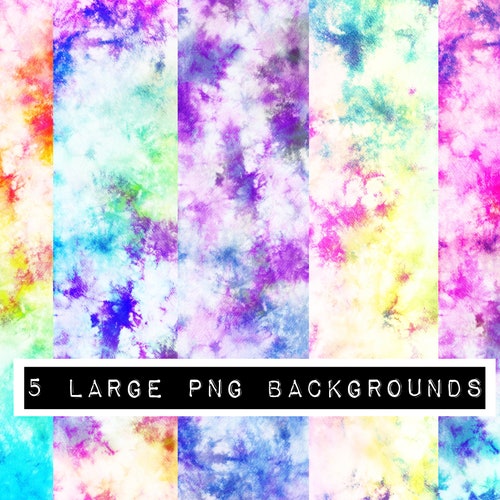 Rainbow Glitter Tiedye Digital Paper Background Texture - Etsy