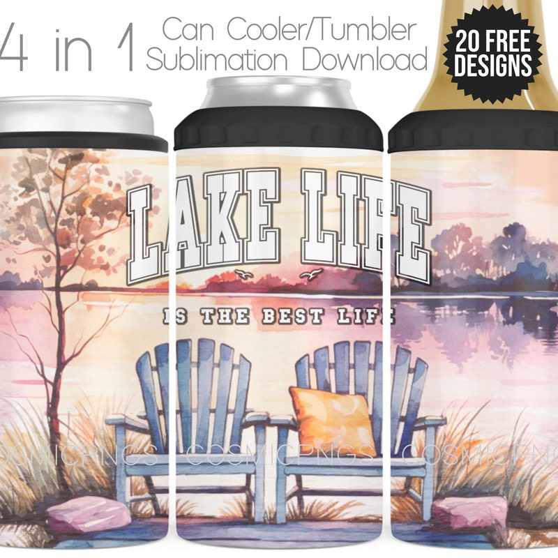 Lake Life Rainbow Design - Etsy UK