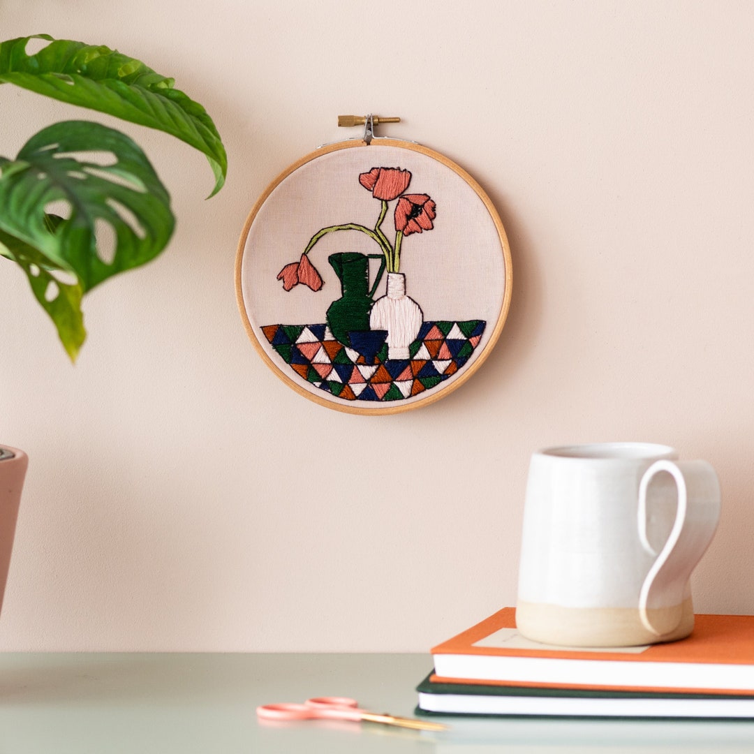 Embroidery PDF Pattern, Modern Embroidery Pattern, Sewing Pattern, Hand ...