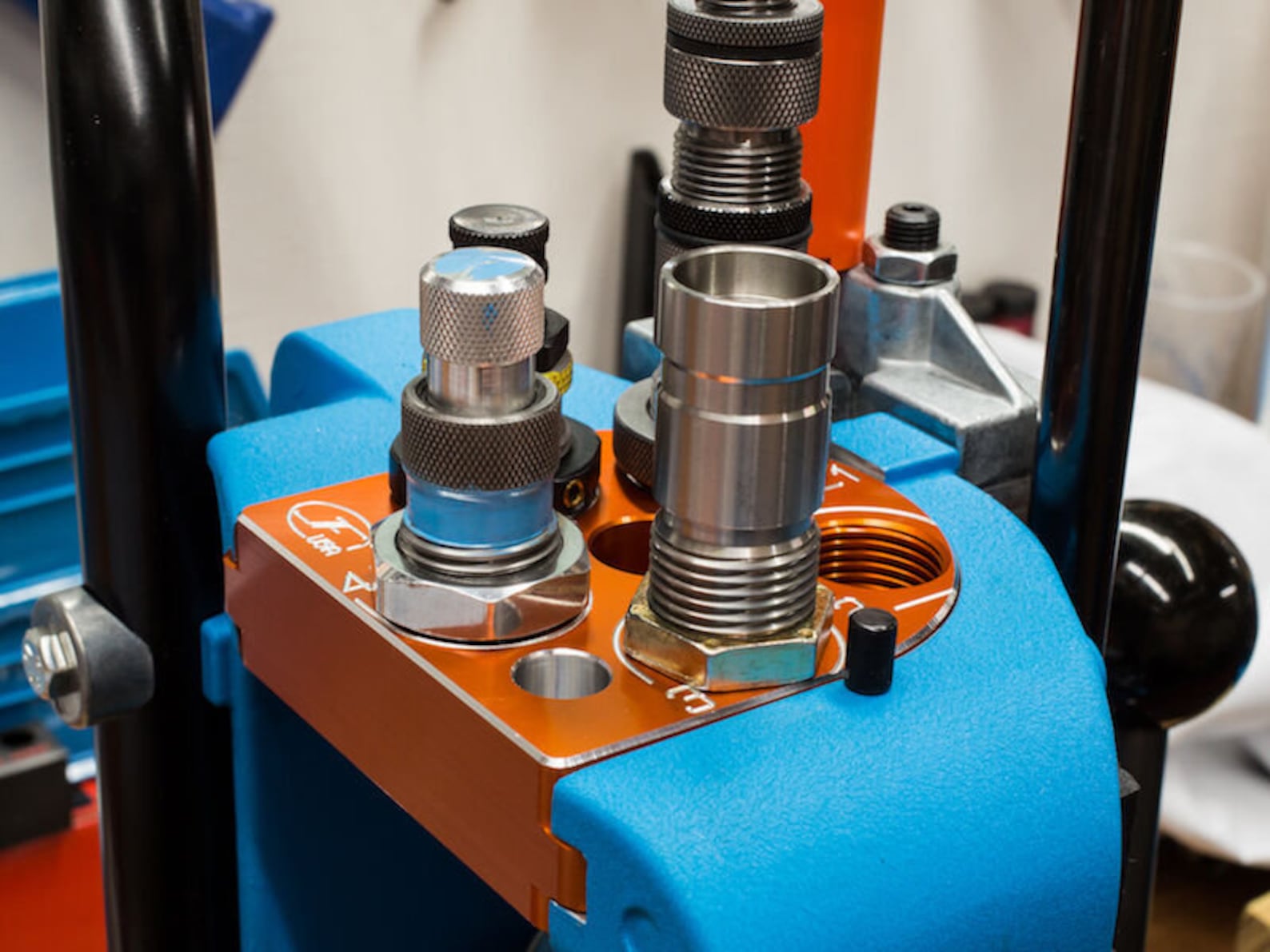 2 Dillon Precision XL 650 750 . Style Tool Head Aluminum CNC Toolhead ...