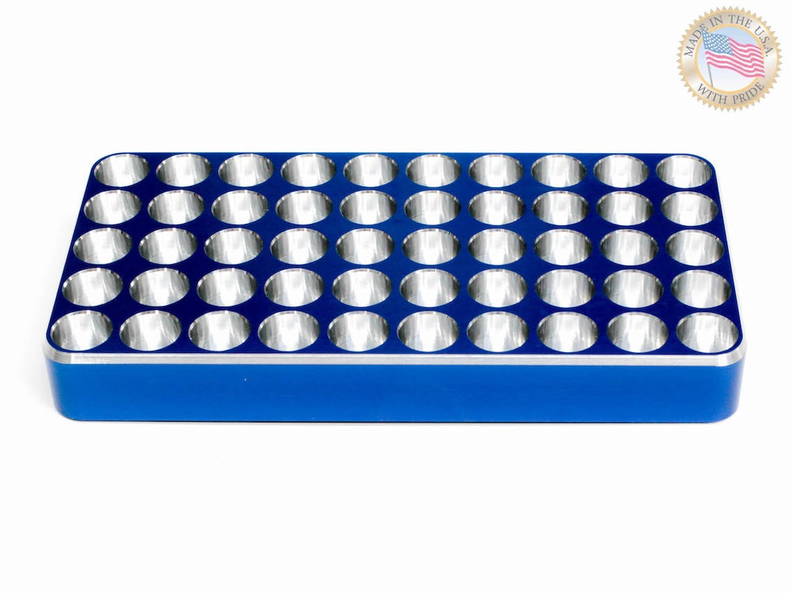 45 ACP Reloading Block Loading Tray CNC Made Solid Billet Aluminum by ...