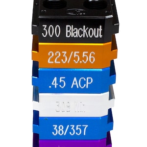 338 Lapua Magnum Cal Loading Block Aluminum Reloading Tray CNC Made by ...