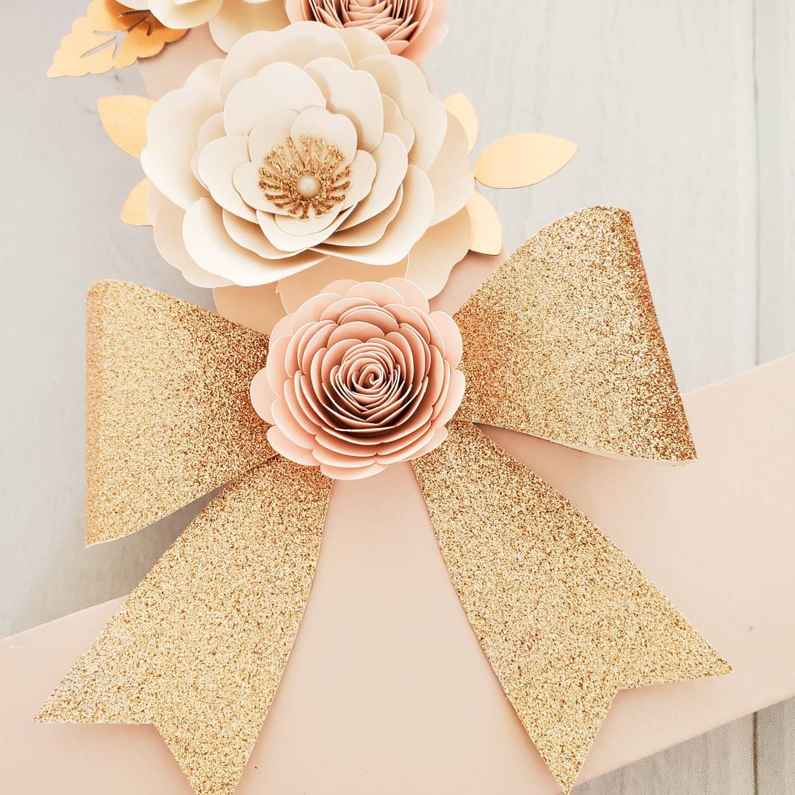 Floral Number ONE 1st Birthday Roses Centrepiece - Etsy