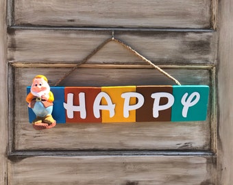 Seven Dwarfs Sign - Etsy
