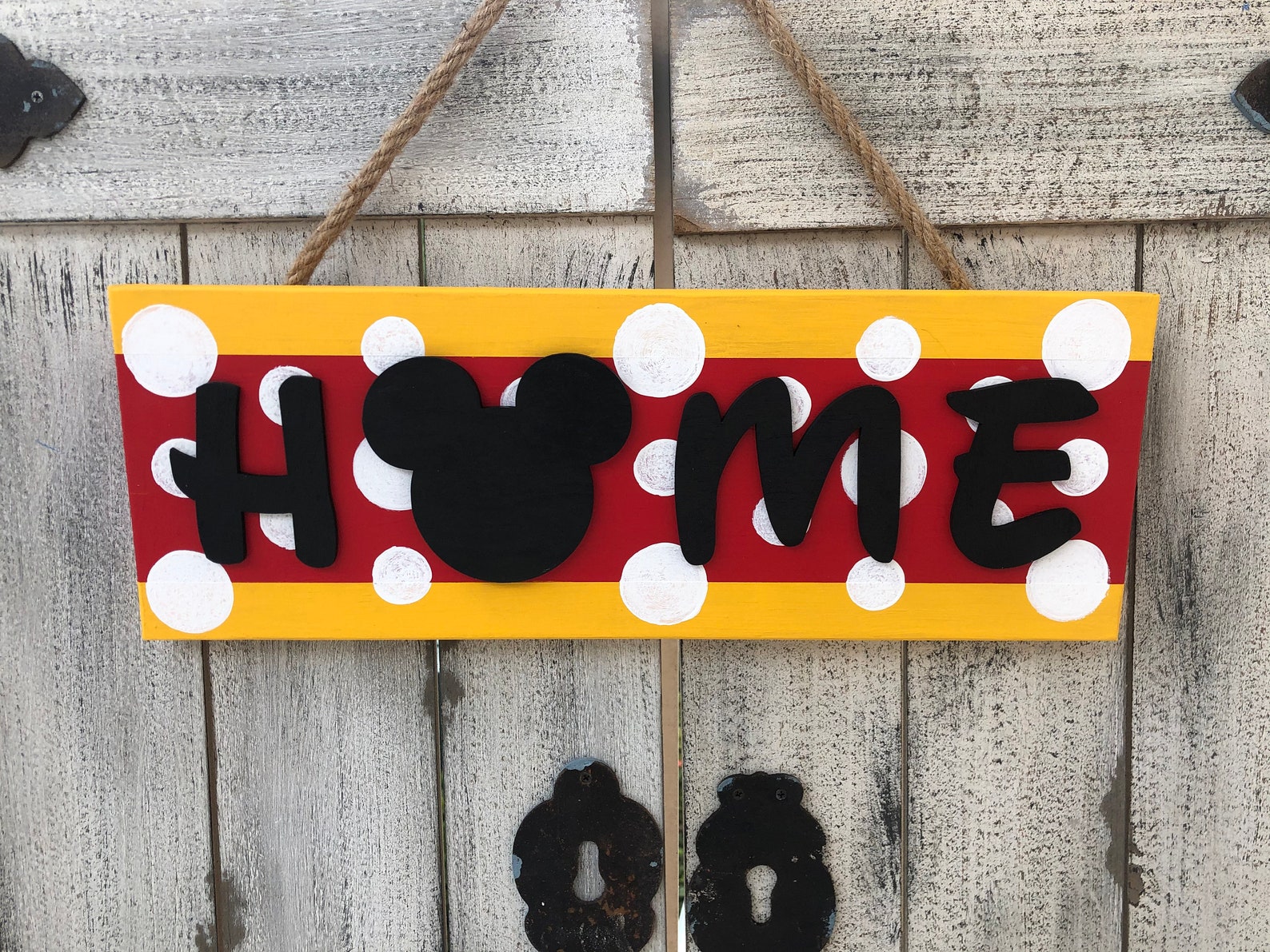 Mickey Sign/disney Décor/mickey Mouse Sign/mickey Home Sign/mickey ...