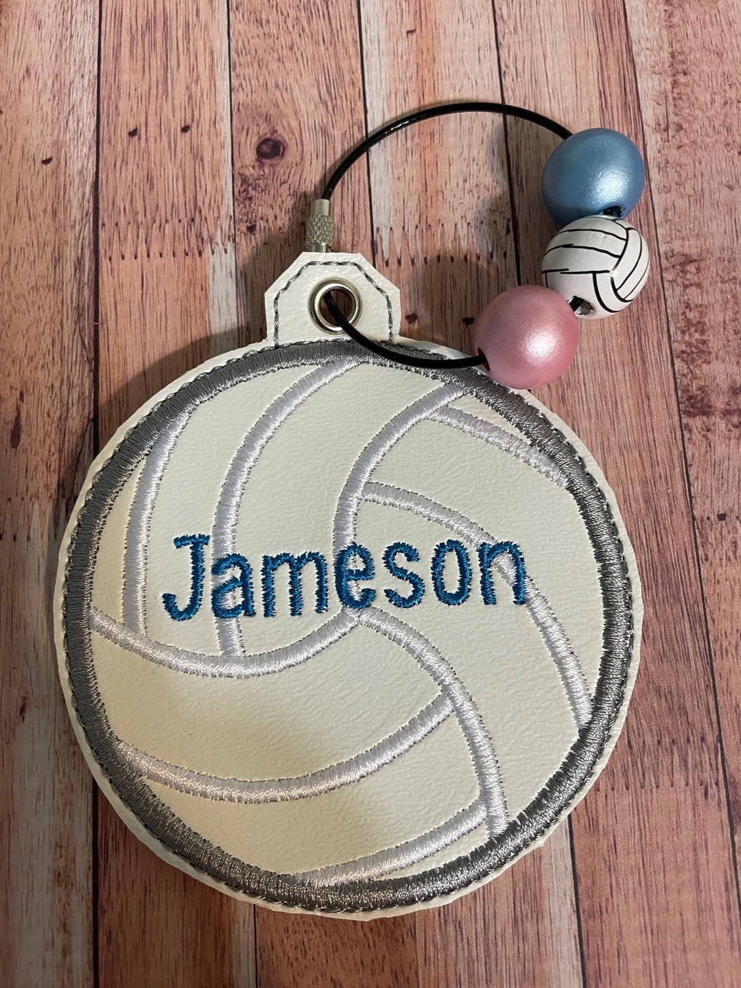 Volleyball Bag Tag - Personalized - Perfect for Backpack or Gear Bag ...