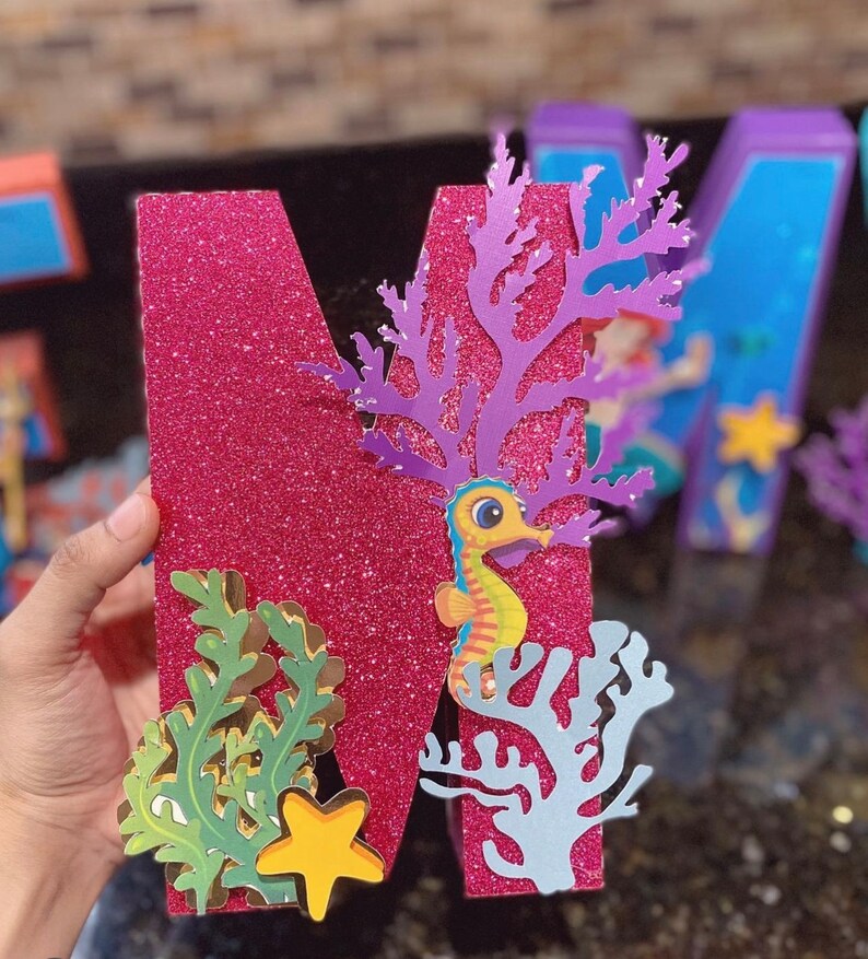 3D Block Letters | 3D Block Numbers - Etsy