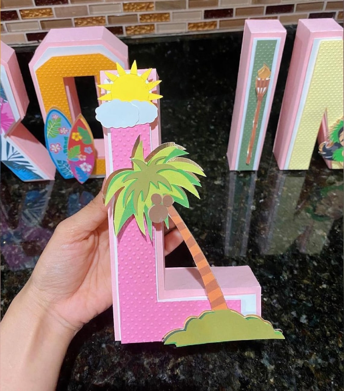 3D Block Letters | 3D Block Numbers - Etsy