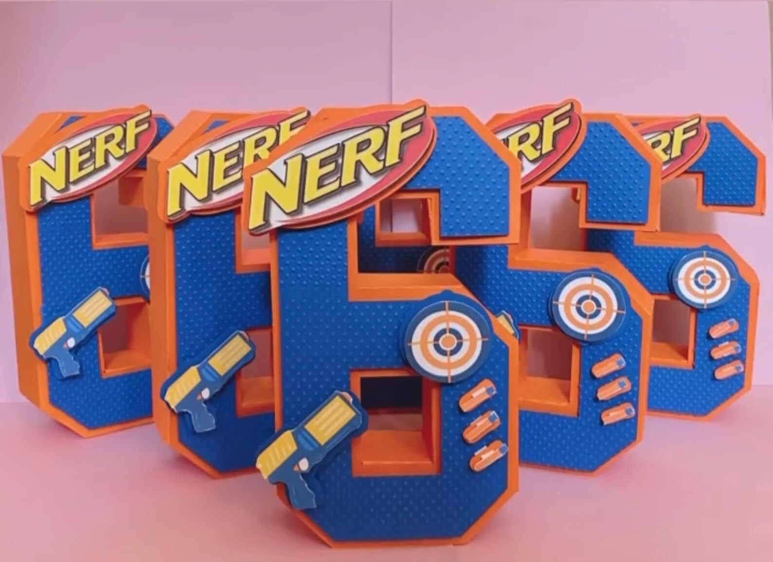 3D Block Letters | 3D Block Numbers - Etsy