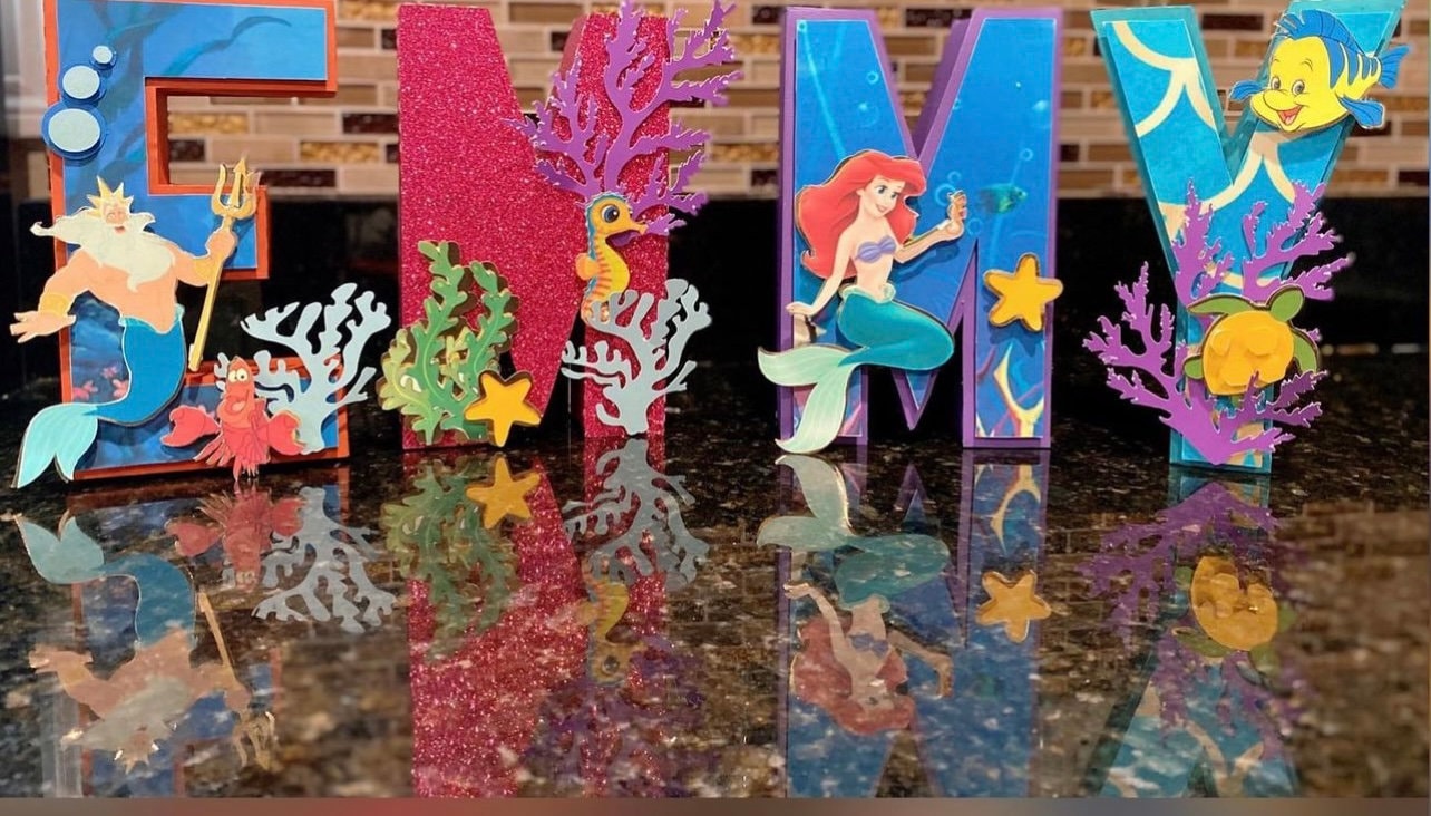3D Block Letters | 3D Block Numbers - Etsy