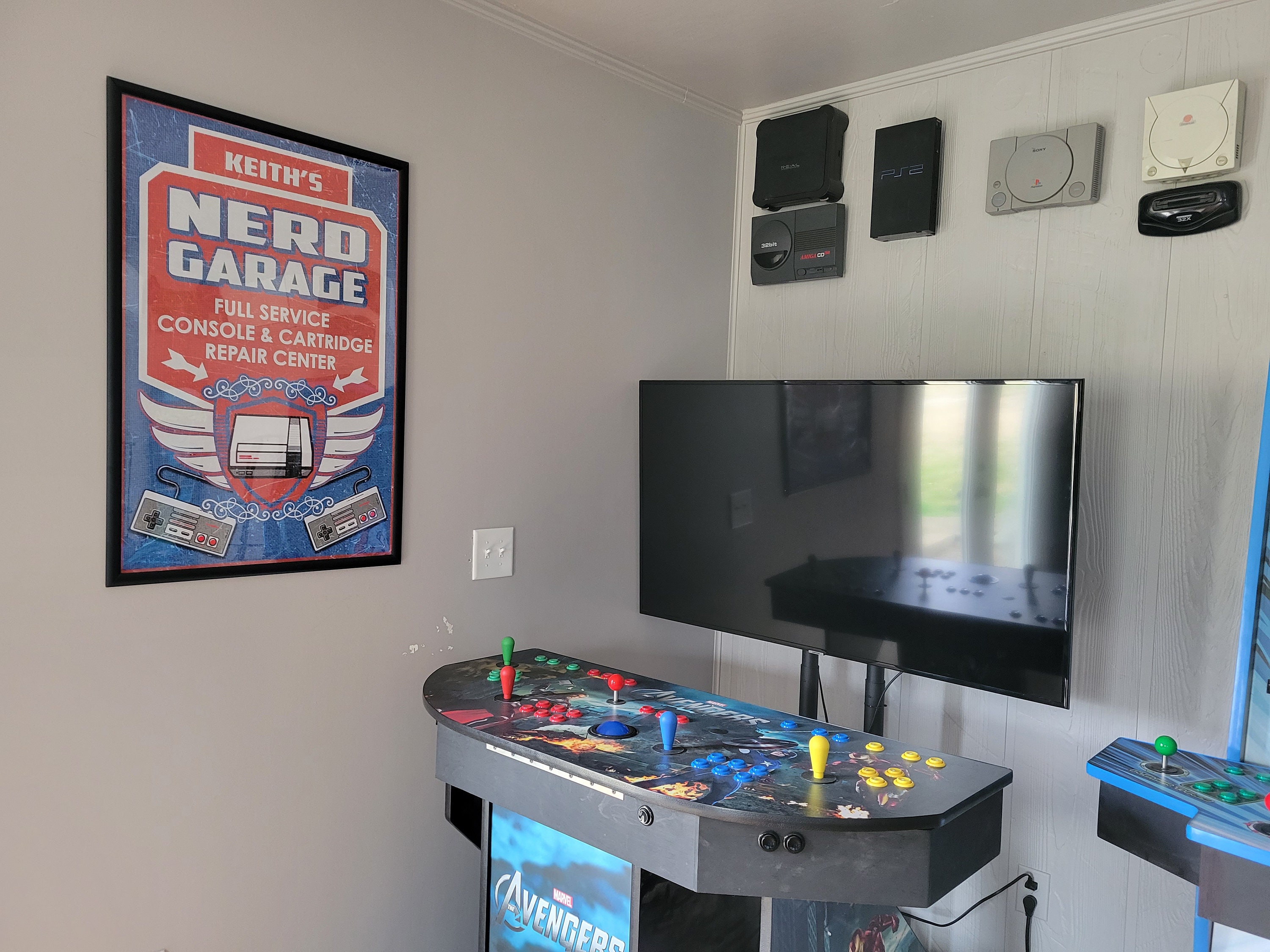 Personalized Nerd Garage Arcade Poster Sign Man Cave Game Room - Etsy
