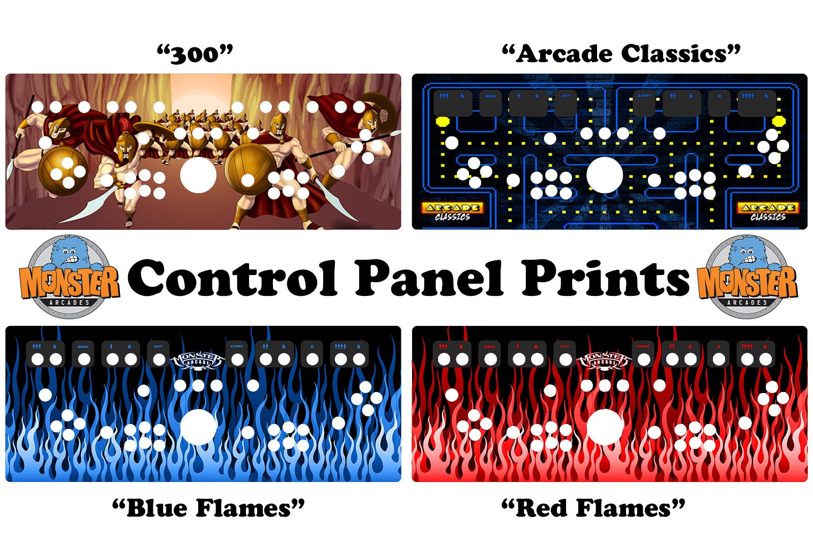 4 Player Arcade Control Panel Art Print - Etsy