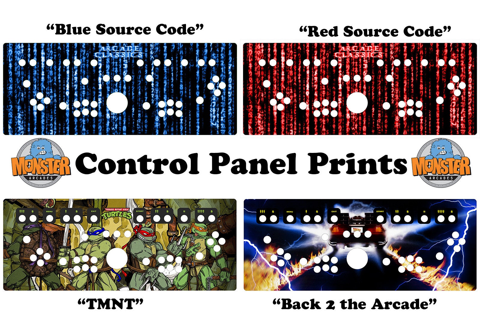 4 Player Arcade Control Panel Art Print - Etsy