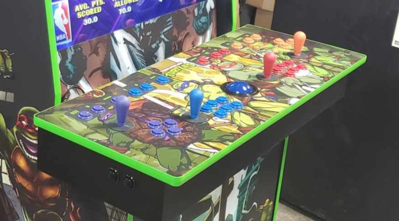 4 Player Arcade Control Panel Kit - Etsy