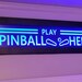 Large Framed Wall Pinball Arcade Game Room LED Acrylic Sign - Etsy
