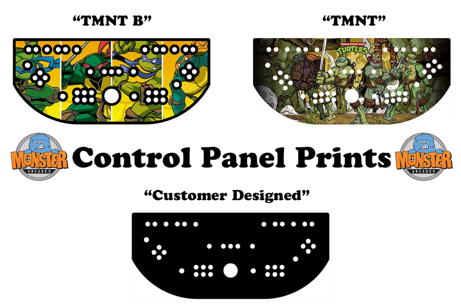 Quad Panel Arcade Control Panel Art Print - Etsy