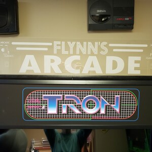 Large Personalized Flynn's Arcade Game Room LED Neon Acrylic Sign - Etsy