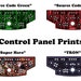 Quad T-panel Arcade Control Panel Art Print - Etsy