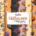 Halloween Digital Paper, Halloween Patterns, Halloween Seamless ...