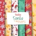 Santa Digital Papers, Christmas Patterns, Digital Background, Surface ...