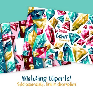 Gem Digital Papers, Gem Patterns, Digital Background, Surface Patterns ...