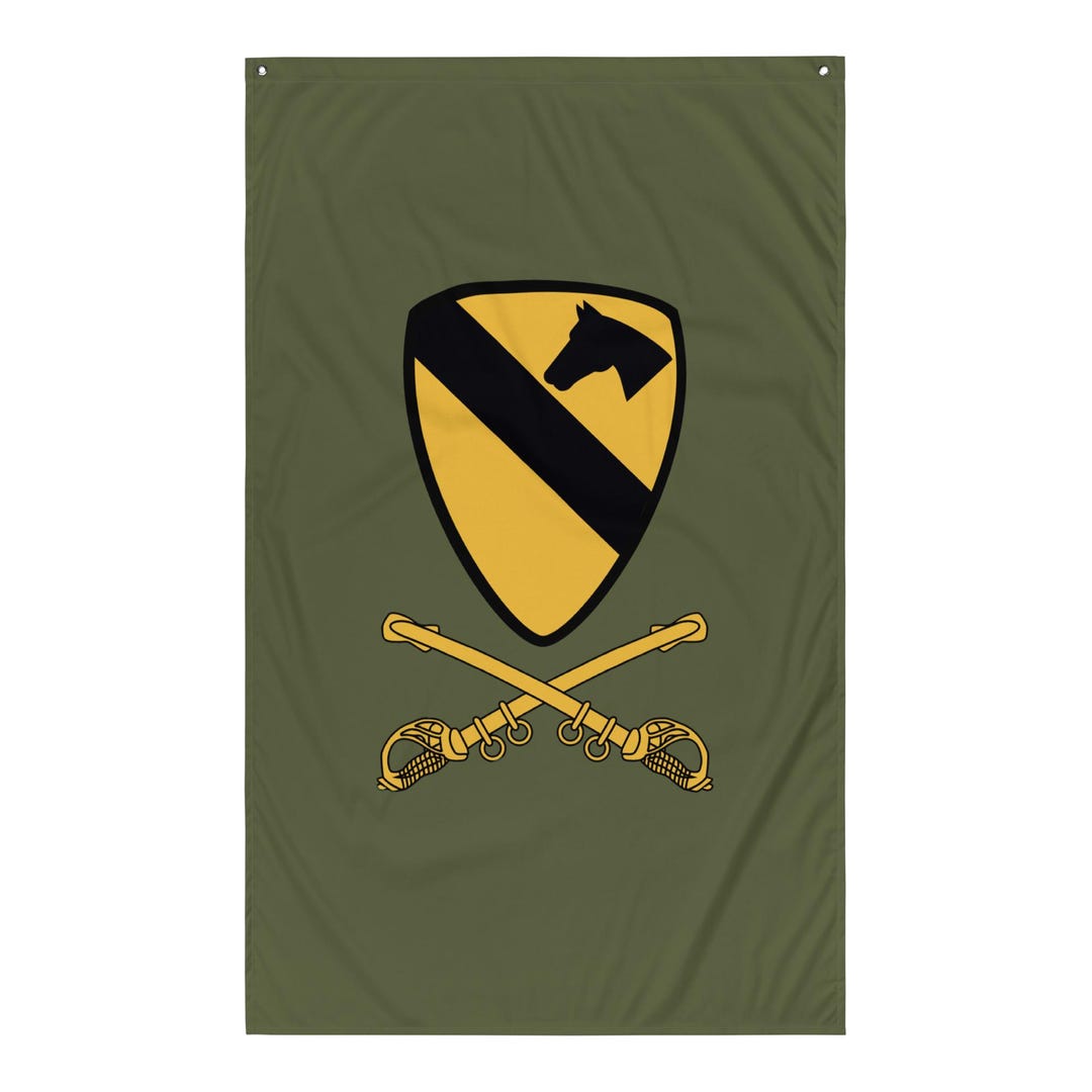 1st Cavalry Division Flag – First Team Horse Cavalry Emblem - Etsy