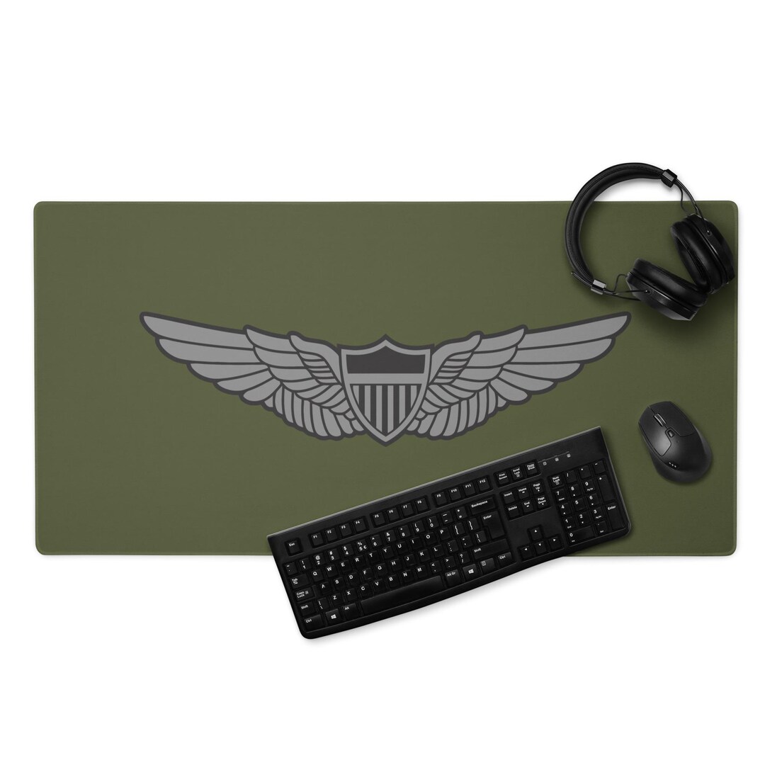 Army Aviation Pilot Wings Gaming Mouse Pad - Etsy