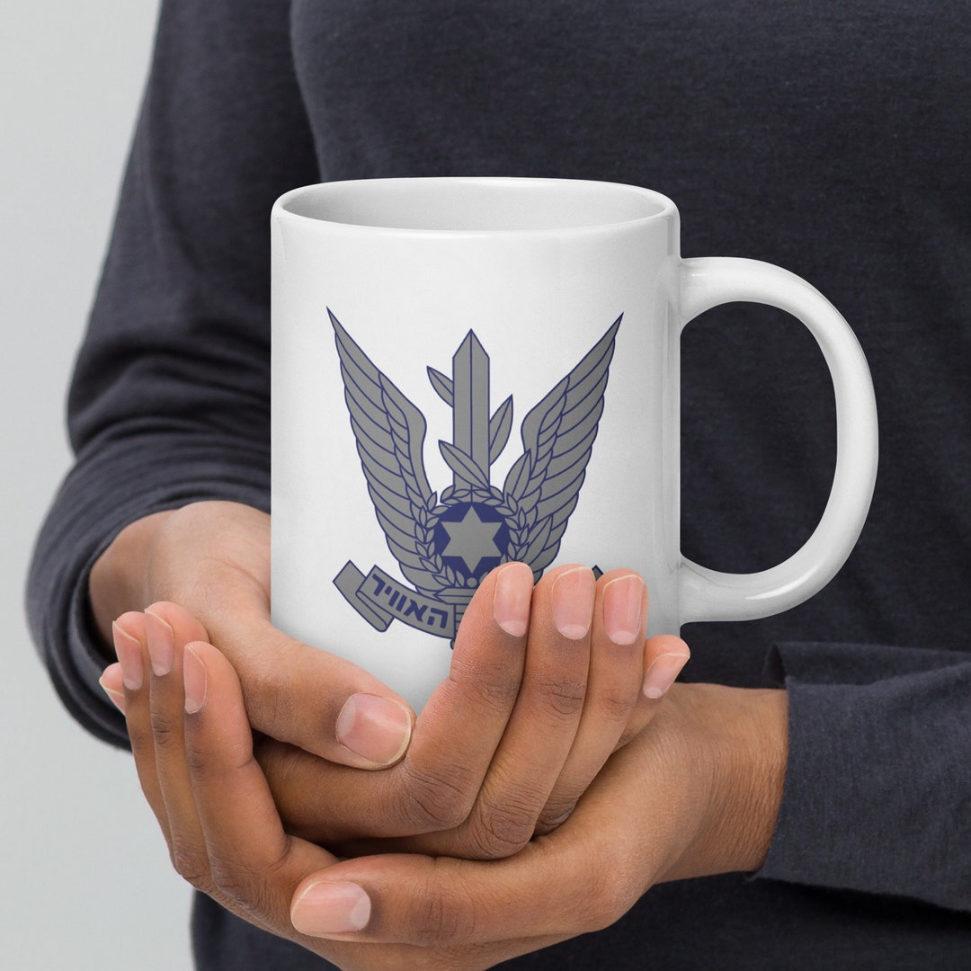 Israeli Air Force Emblem Mug – IAF Military Badge, IDF Air Unit Logo - Etsy
