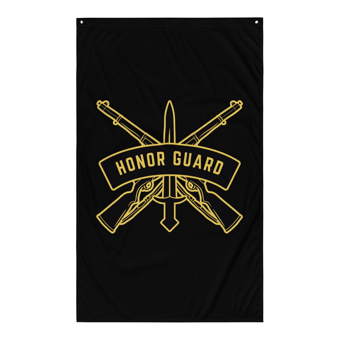 Honor Guard Tab Rifles and Sword Flag - Etsy