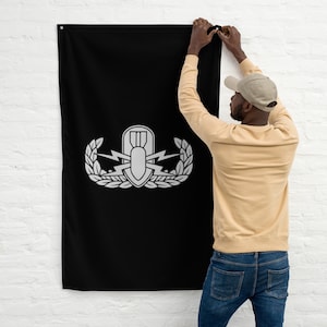 Explosive Ordnance Disposal EOD Badge Flag - Etsy