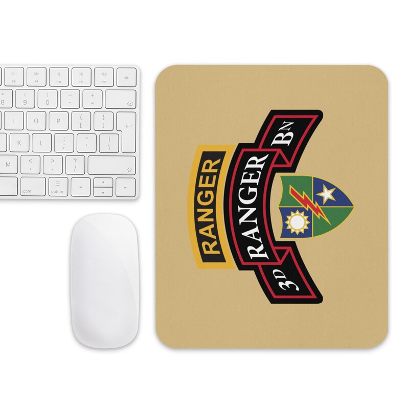 Army 3rd Ranger Battalion Scroll and Tab Mouse Pad - Etsy