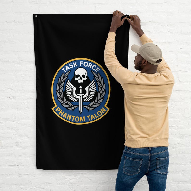 Task Force Phantom Talon Emblem Flag - Etsy