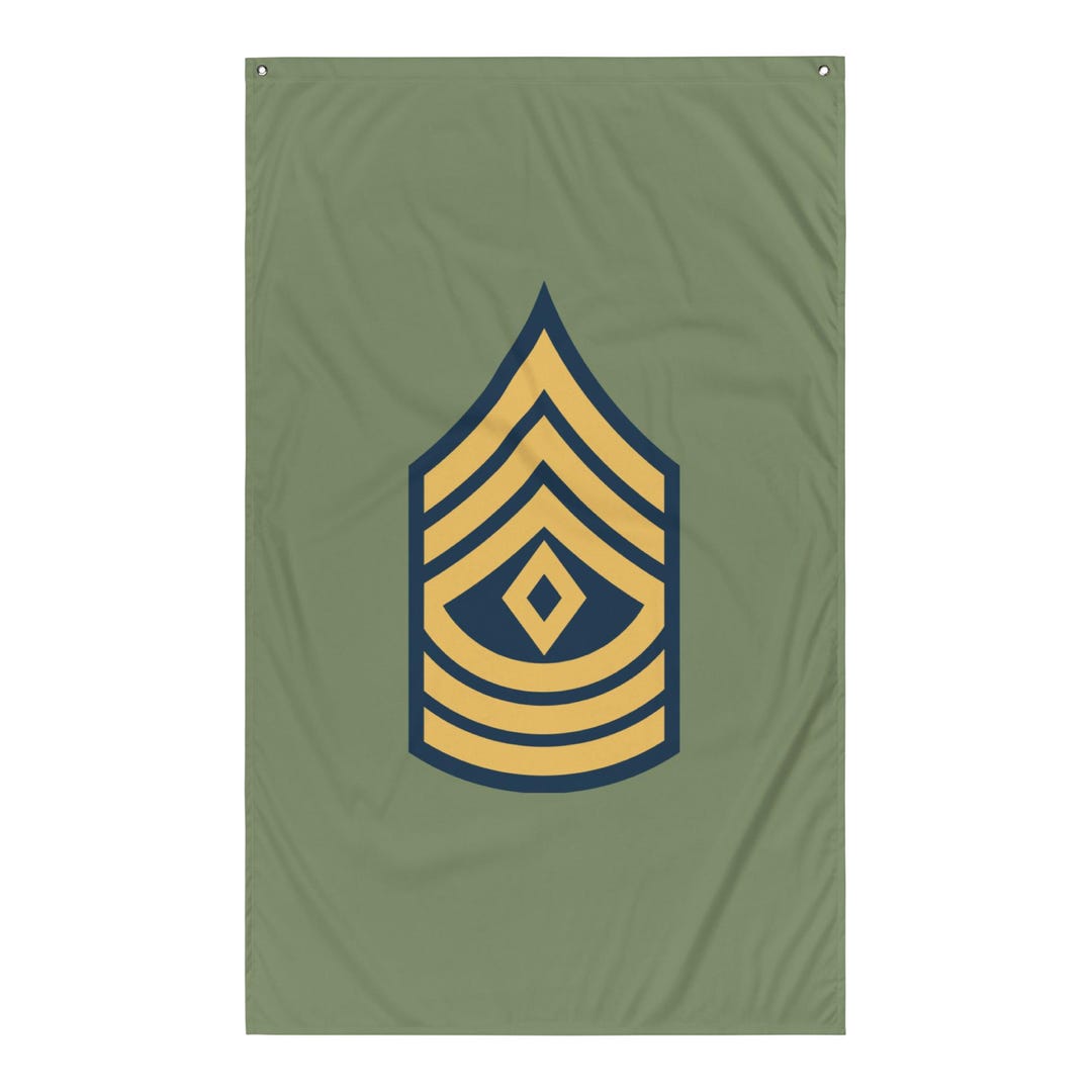 Army First Sergeant Flag - Etsy