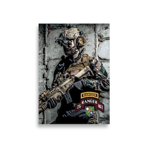 Army RANGER Poster - Etsy