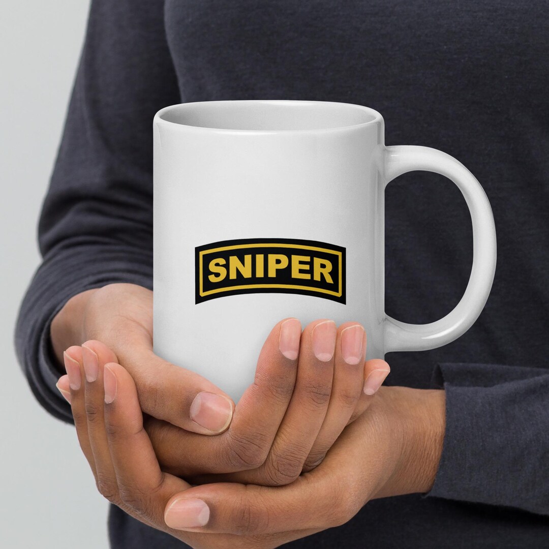 Sniper Tab White Glossy Mug - Etsy