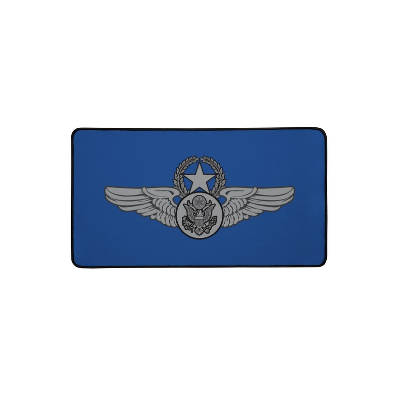 USAF Chief Enlisted Aircrew Wings Desk Mat – Military Emblem - Etsy
