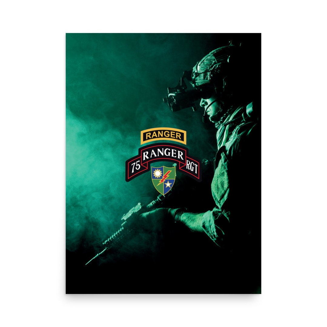 Army RANGER Night OPS Poster - Etsy
