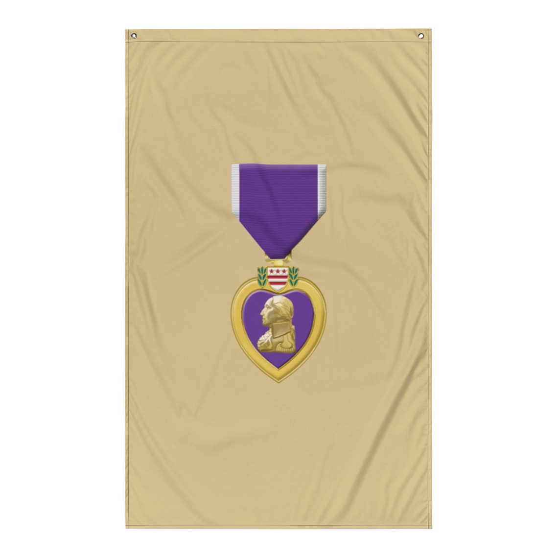 Military Purple Heart Medal Flag - Etsy
