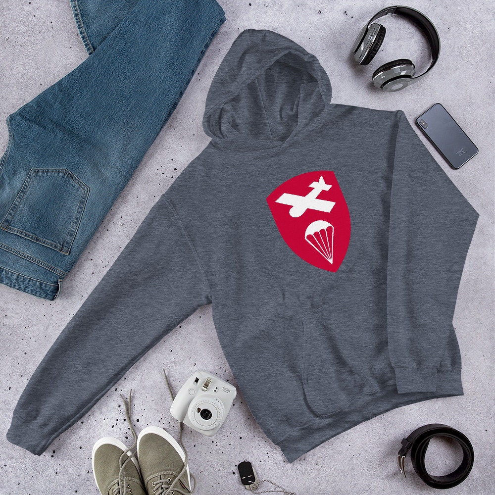 WW2 Army Airborne Glider Command Emblem Unisex Hoodie - Etsy