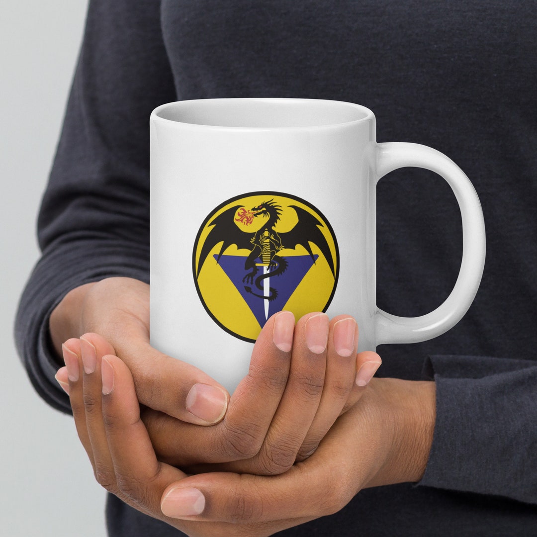 3rd Special Operations Squadron Emblem White Glossy Mug - Etsy