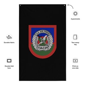 Tactical Air Control Party (TACP) Flash and Crest Flag - Etsy