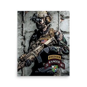 Army RANGER Poster - Etsy