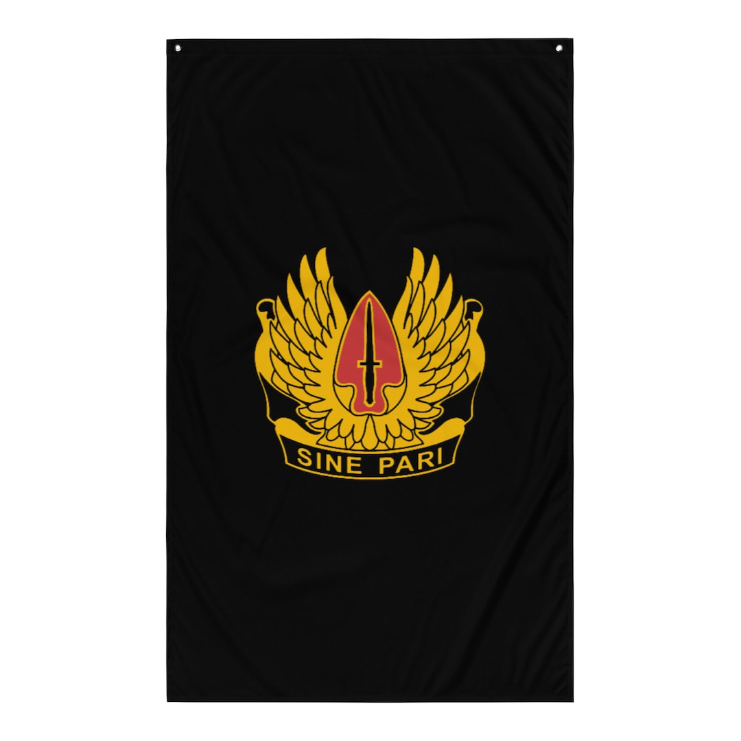 Army Special Operations Command Sine Pari Flag - Etsy