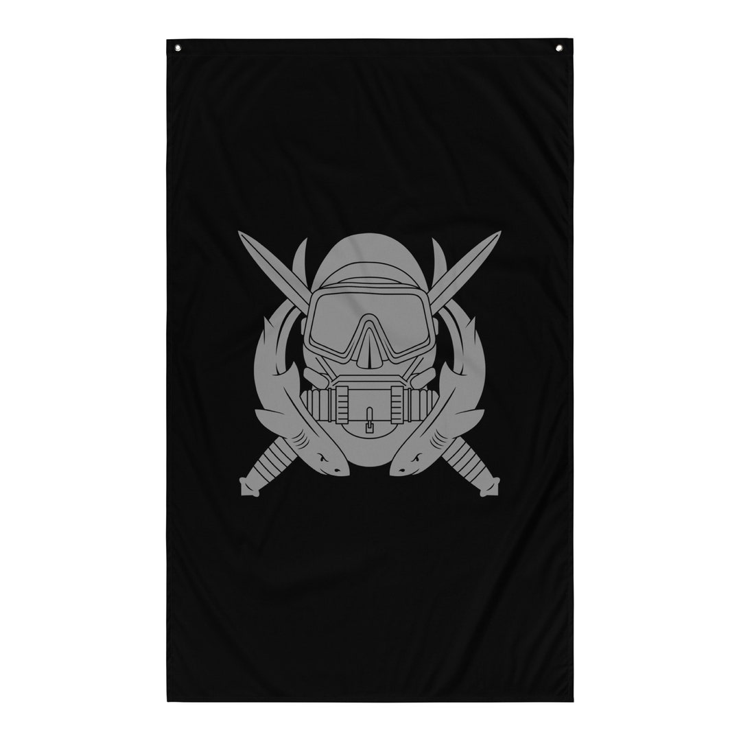 Special Operations Combat Diver Badge Flag - Etsy