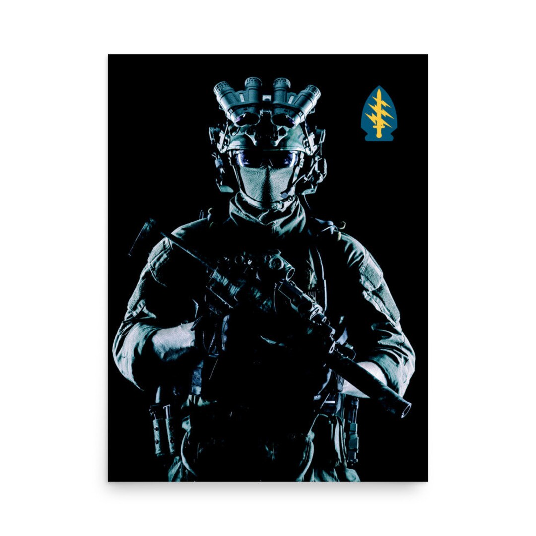 Army Special Forces Poster - Etsy